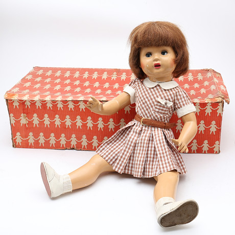"Florido" composition doll, circa 1950. Toys - Toys - Auctionet