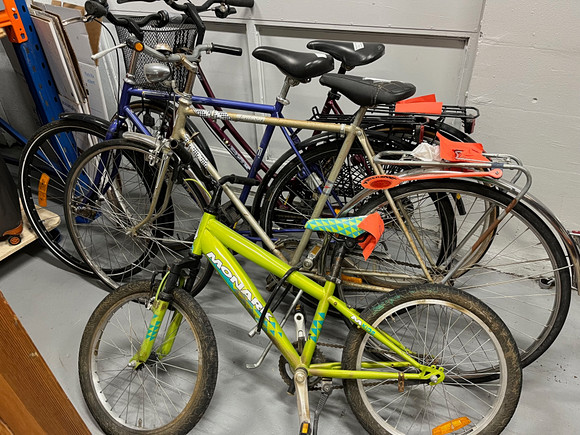 CYKLER, 4 stk, beslaglagt af politiet og hittegods. 2023-HG11210 ...