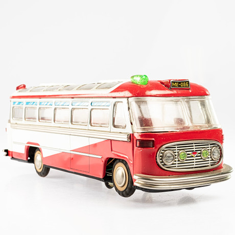 TOY, bus, tin, "Shanghai", China, 1960s. Toys - Toys - Auctionet