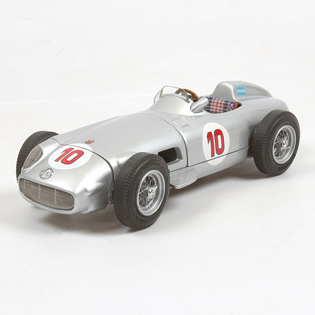 MODEL CAR, metal, Mercedes W196, 1954/55, Silberfeil-Monoposto, CMC ...
