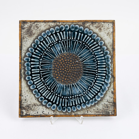 LISA LARSON. Wall relief, "Sunflower", from the "Unique" series ...