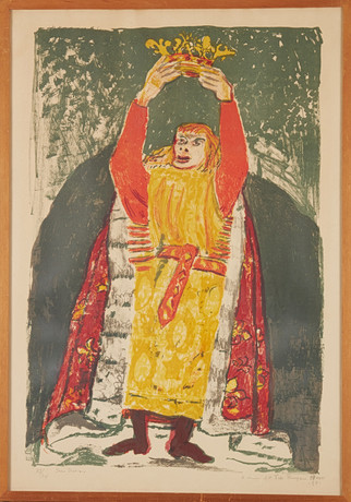 SVEN X:ET ERIXSON. Utan titel. Konst - Grafik - Auctionet