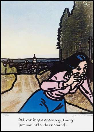 JAN STENMARK (Sverige, född 1949), "Det var ingen ensam galning. Det ...