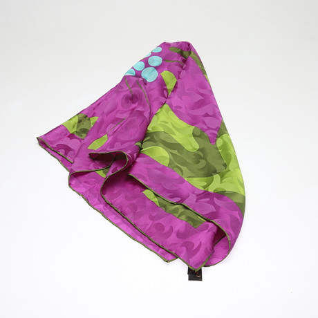 MAXIM´S DE PARIS. scarf, silke, 1900-talets andra hälft. Vintagekläder ...