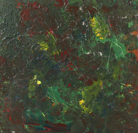 ANDERS FALK. oil on Board, abstract motif, signed and dated on verso ...