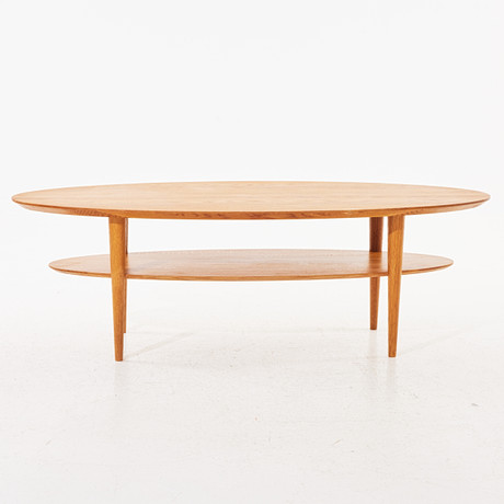 JILL JEPSON. Soffbord, ek, Nostrum design, märkt undertill. Möbler - Bord - Auctionet