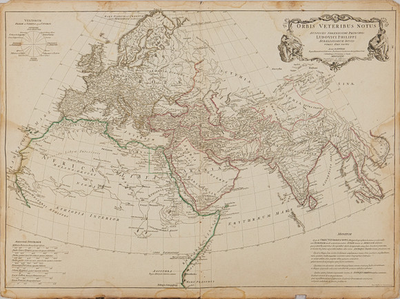 ATLAS OF THE ANCIENT WORLD BY D'ANVILLE, with 12 maps, Nürnberg 1784 ...