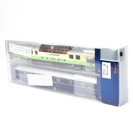 ROCO 64122 2 vagnar tågkompaniet,digital belysning, originalförpackning ...