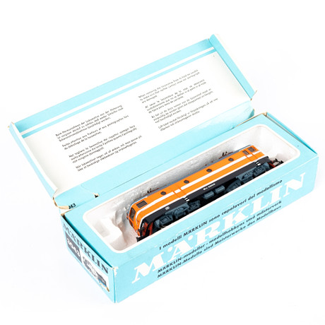 MÄRKLIN 3043 SJ's Rc locomotive 1010, original packaging. Toys - Toys ...