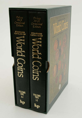 Standard Catalog of World Coins Volumes I + II. Deluxe ANA Centennial ...