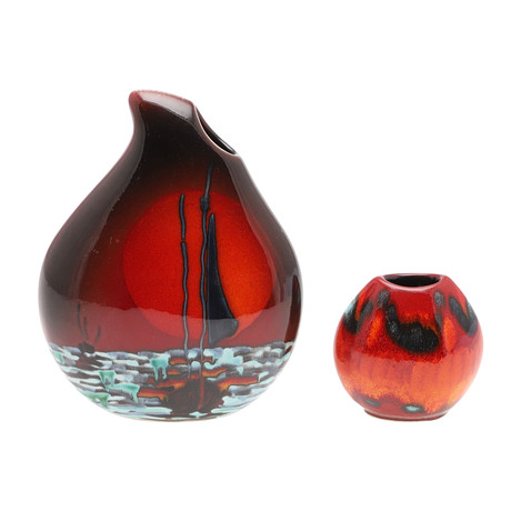 A 1970s ANITA HARRIS POTTERY VASE. Ceramics & Porcelain - European ...