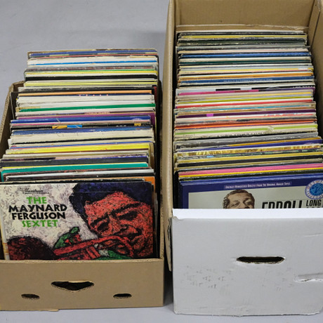 PARTI VINYLSKIVOR, LP, MESTADELS JAZZ. Övrigt - Övrigt - Auctionet