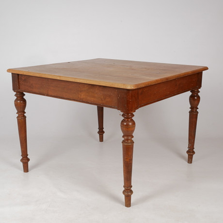 Dining table, square, Neo-Renaissance, 1880/90s. Furniture - Tables ...