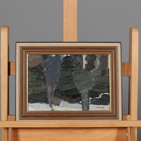 BENGT CRANTZ. OIL ON PANEL, signed. Art - Paintings - Auctionet