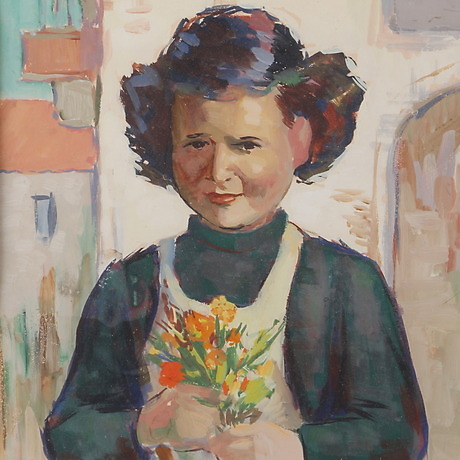 CARL HERMAN RUNNSTRÖM. Donated to charity....Mixed technique, signed ...