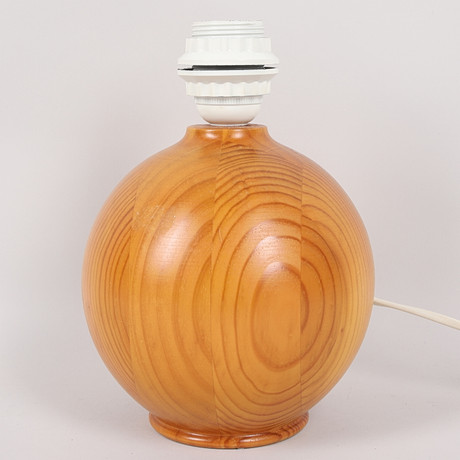 TABLE LAMP, pine, orb, Ikea, type B602. Lighting & Lamps - Table Lamps ...