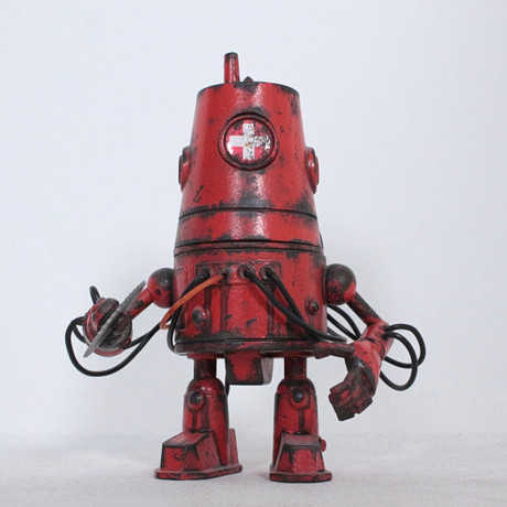 MARTIN SMIDA. His studio. 'AWS - Autonomic Walking System, model ...