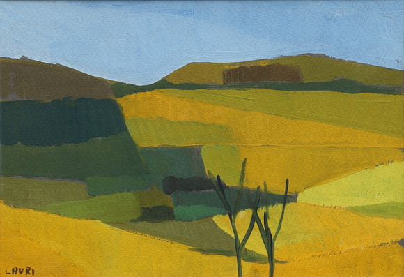 OIDENTIFIERAD KONSTNÄR. Landskapsmåleri, olja, signerad Lauri, 1900-tal. Konst - Måleri - Auctionet