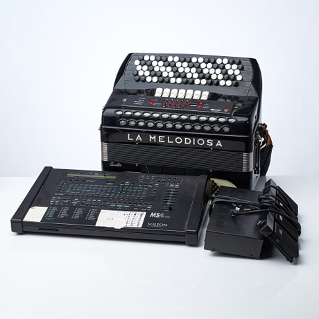 Accordion, La Melodiosa, Italy, 20th century, supplemented with MIDI ...