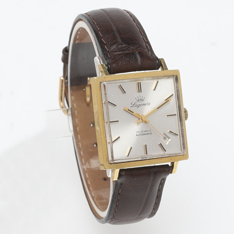 HERRARMBANDSUR, 18K, Lagonda, automatic. Klockor & Ur - Armbandsur ...
