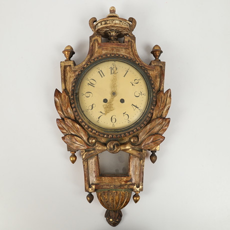 A gilded rococo wall clock, mid 20th century. Clocks & Watches - Wall ...