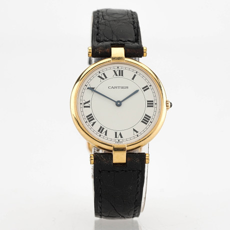 CARTIER VENDÔME, armbandsur, 18K guld, quartz, ca 1990-tal. Klockor ...