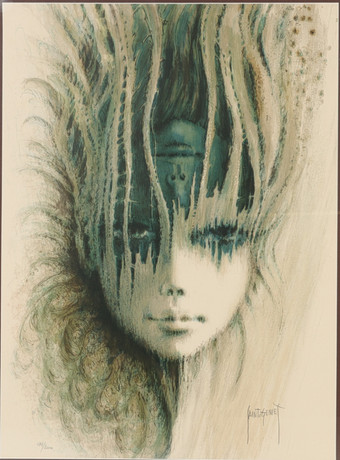 FRANCIS DE LASSUS SAINT-GENIES. 1925-2018. Lithograph in colours ...