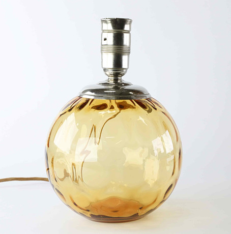 A glass table lamp, Art Déco, 1930s/40s. Lighting & Lamps - Table Lamps ...