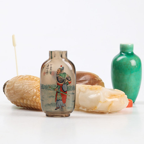 CHINESE SNUS BOTTLES, 5 pcs. Asiatica - Auctionet