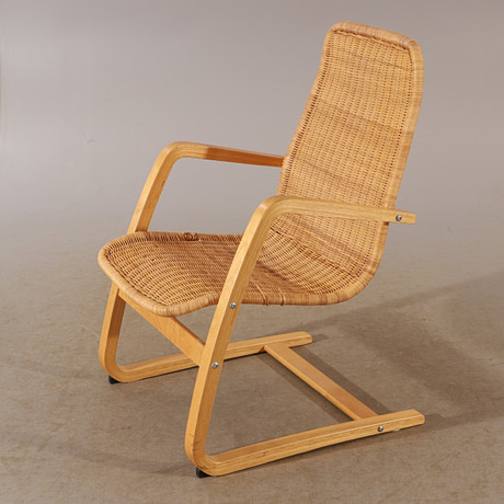 KARMSTOL, rattan/bentwood, IKEA, 2000s. Furniture - Armchairs & Chairs ...