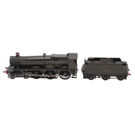 A SCRATCH BUILT O GUAGE LOCOMOTIVE & TENDER - LADY GODIVA. Toys - Toys ...
