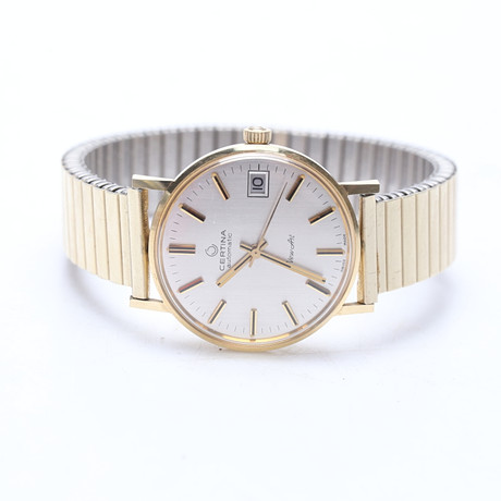 HERRARMBANDSUR, 14K guld, Certina, New Art, automatic. Klockor & Ur ...