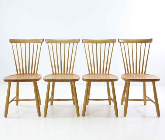 CARL MALMSTEN. Stolar, 4 st, "Lilla Åland", för STOLAB 1999. Möbler ...