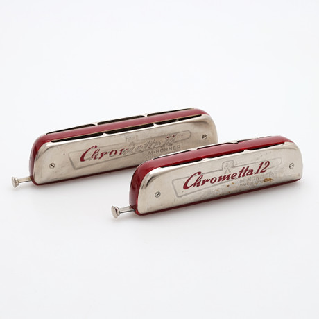 Hohner-huuliharppu, 2 kpl, 1900-luvun alkupuoli. Muut - Soittimet - Auctionet