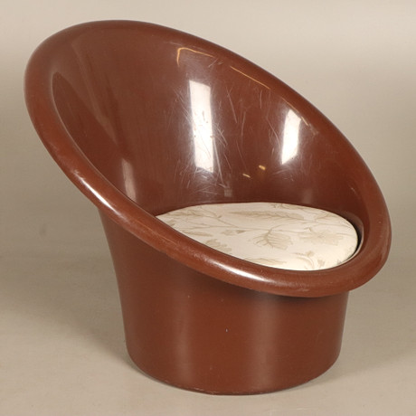OLLE GJERLÖV-KNUDSEN & TORBEN LIND. Armchair, “Bucket”, plastic, Ikea ...