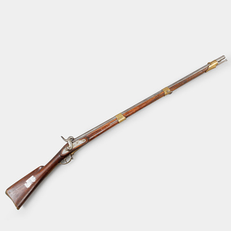BUCKLE RIFLE, w/1815-49. Weapons & Militaria - Guns & Rifles - Auctionet