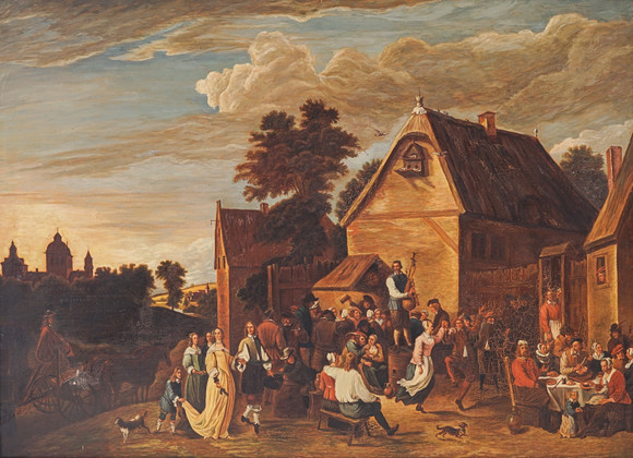 KARL WENNBERG. Olja på duk ca år 1900, osignerad. Konst - Måleri ...