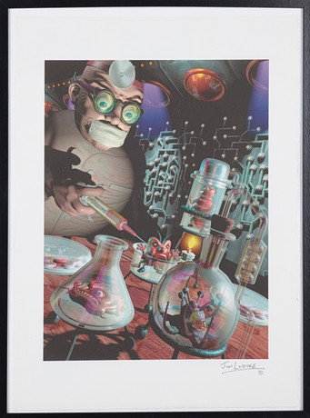 JIM LUDTKE, print, signerad. Konst - Grafik - Auctionet