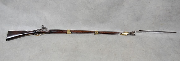 BUCKLE RIFLE, with bayonet Norrtälje 1815-49. Weapons & Militaria ...