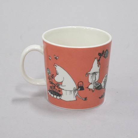 ARABIA, MUGG, MUMIN, MÖRK ROSA, "MUMINMAMMA". Keramik & Porslin ...