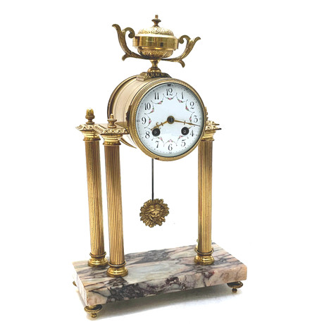 PORCH TABLE CLOCK. PARIS MACHINERY BEEPING FOR HOURS AND A HALF. IN ...