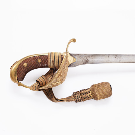 SABEL, Swedish, m/1852, for officers of the Life Regiment on foot ...