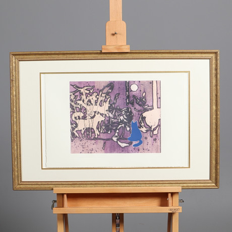 ERNST BILLGREN. Etsning, från samlingen 15 konstnärer-30 konstverk ...