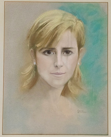 ROSA TORRES. PORTRAIT, PASTEL ON PAPER. Art - Drawings - Auctionet