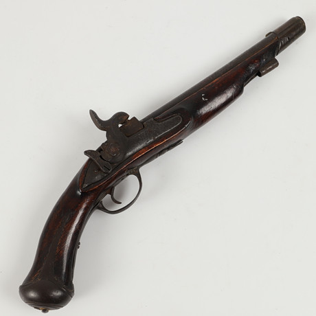 FLINTLOCK PISTOL, 19th century. Weapons & Militaria - Guns & Rifles ...
