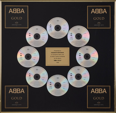 ABBA / ABBA GOLD Sales Award 1995. Övrigt - Övrigt - Auctionet