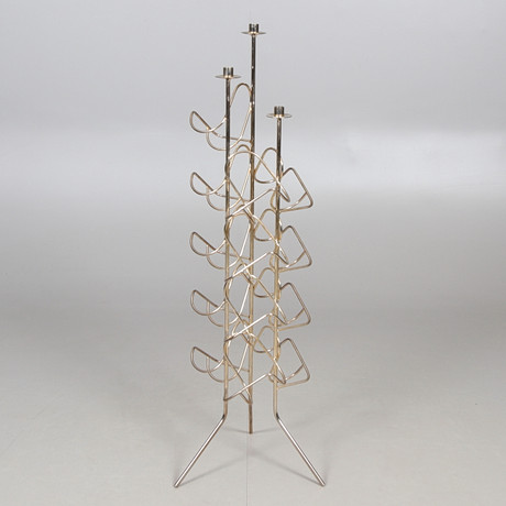 VINSTÄLL/LJUSSTAKE, metall, Lindås, 19/2000-tal. Möbler - Övrigt ...