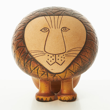 LISA LARSON. "Lejon gigant", stengods, serie Afrika, K-studion ...