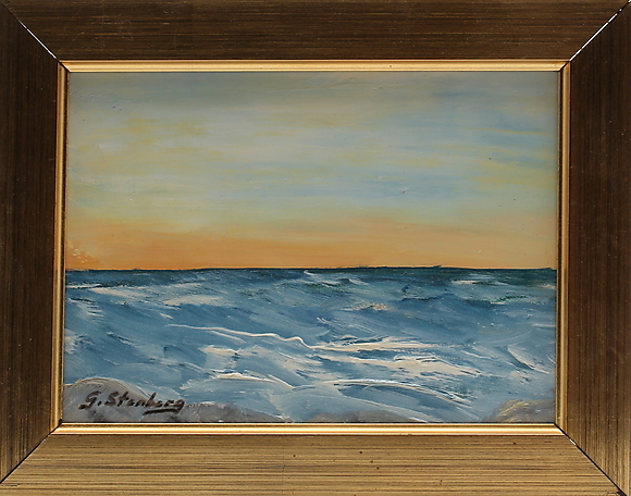 GUSTAV STENBERG. A Collection, 5 pieces, oil on canvas, signed G ...