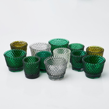 TYKO AXELSSON. Luslyktor, "Pärlan" och "Kaskad" 12 dlr, Reijmyre, klart ...